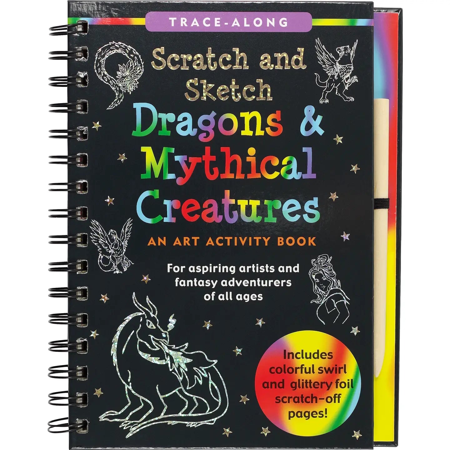 Dragons & Mythical Creatures Scratch and Sketch – Cedarburg Toy Company